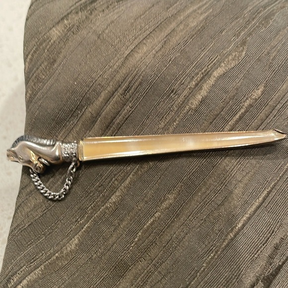 SWANK | Accessories | Vintage Swank Horse Tie Stick With Chain Accent ...